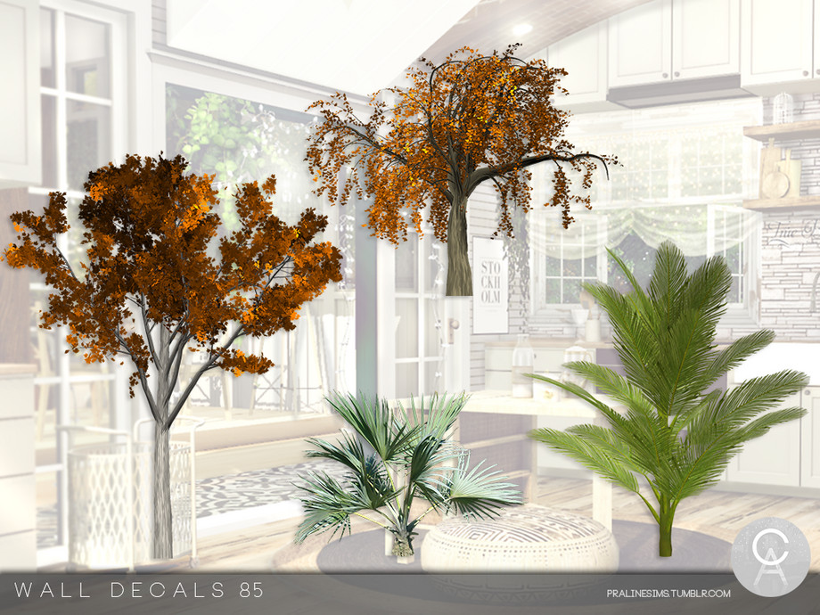 The Sims Resource | Wall Decals 85