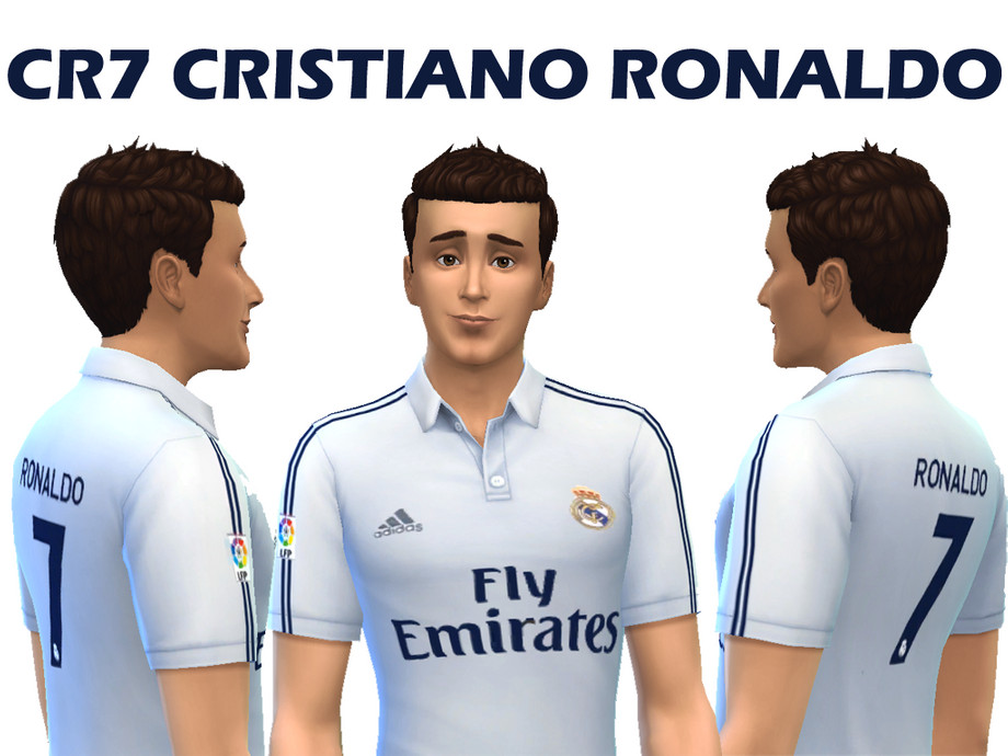 The Sims Resource | Cristiano Ronaldo Real Madrid