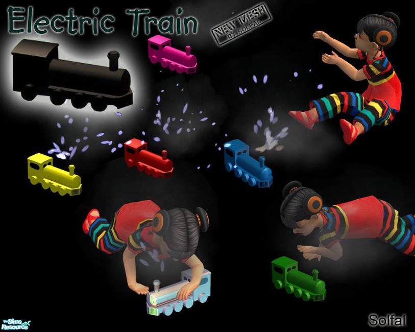 The Sims Resource - Electric Train