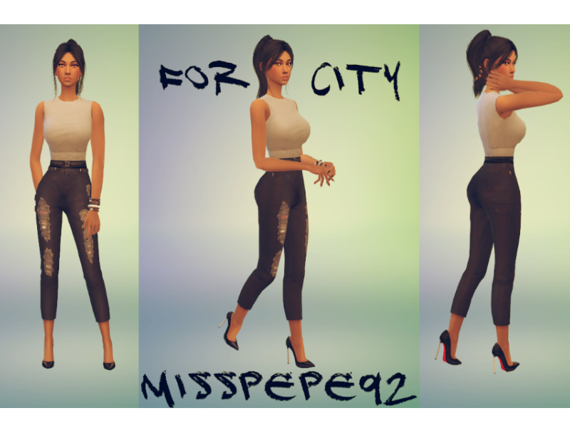 The Sims Resource | For City Dress - City Living needed