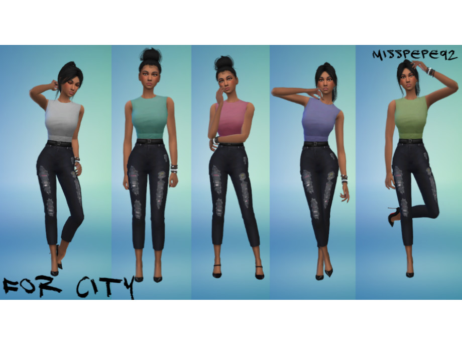 The Sims Resource | For City Dress - City Living needed