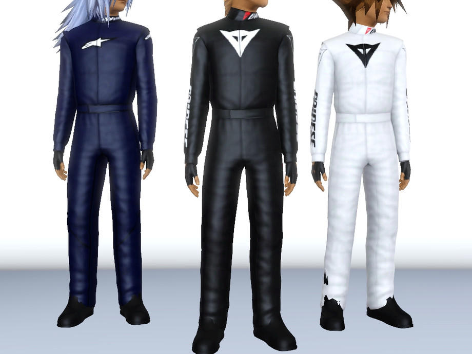 The Sims Resource | Motorcycle race suit - By Arceus 21