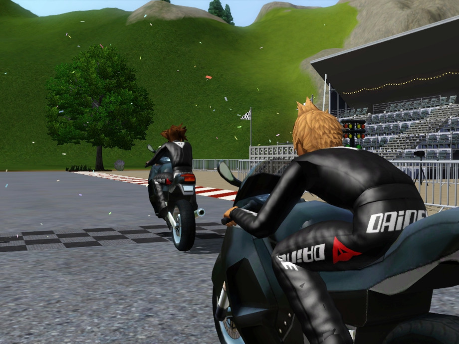 The Sims Resource | Motorcycle race suit - By Arceus 21