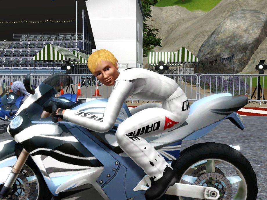 The Sims Resource | Motorcycle race suit - By Arceus 21
