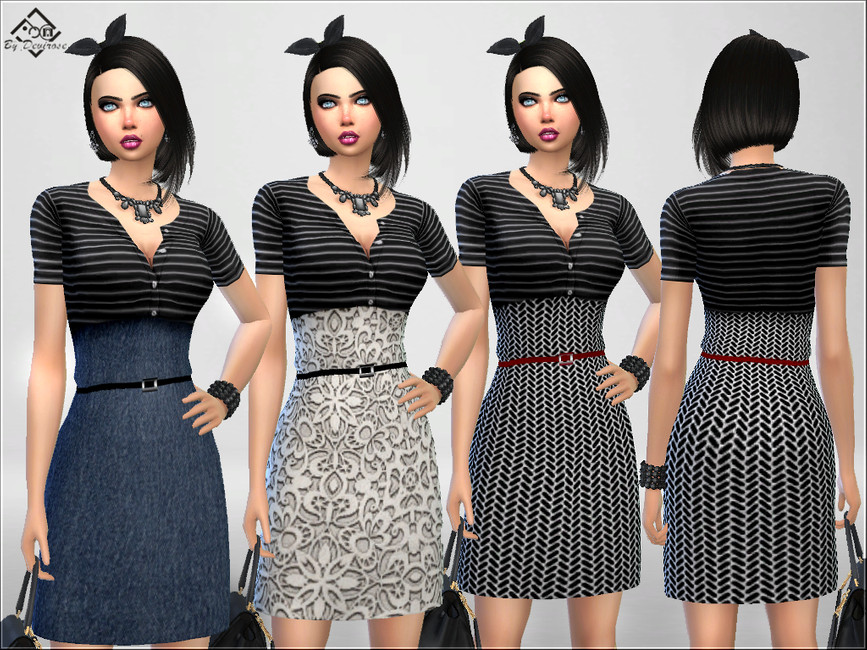 The Sims Resource - Spring Chic Time Dress