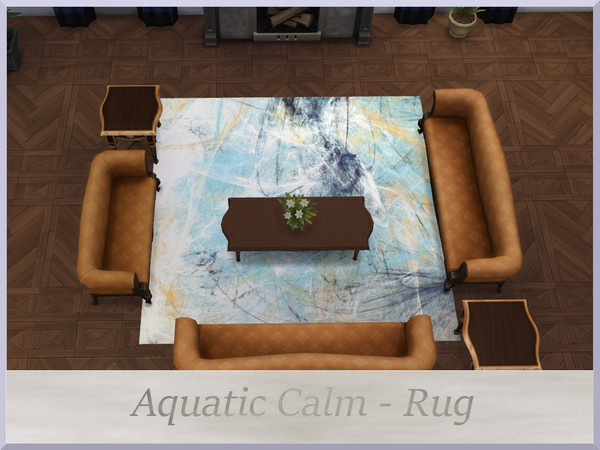 The Sims Resource | Aquatic Calm = Rug