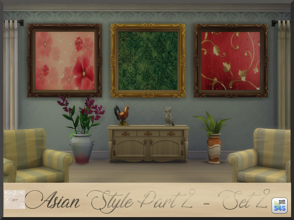 The Sims Resource | Asian Style Part 2 - Set 2