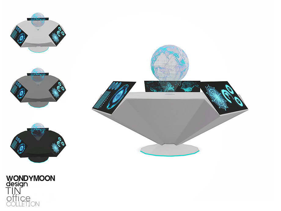 The Sims Resource | Tin Control Panel Desk