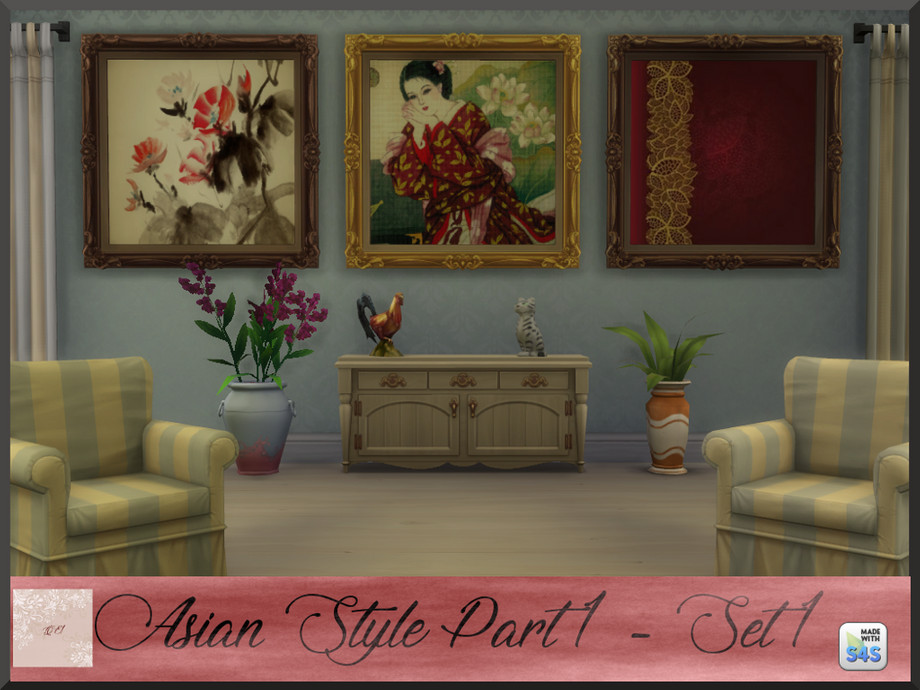The Sims Resource | Asian Style Part 1 - Set 1