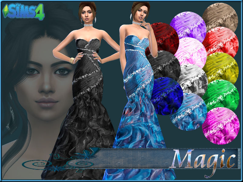 The Sims Resource | DressGloria-Magic-S4