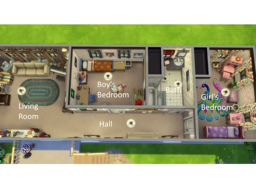 The Sims Resource - Bella Mobile Home