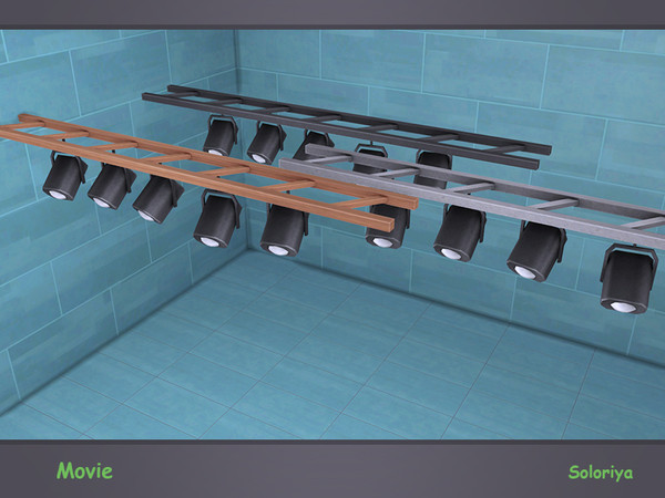 The Sims Resource | Movie. Lattice Beams with Deco Lights
