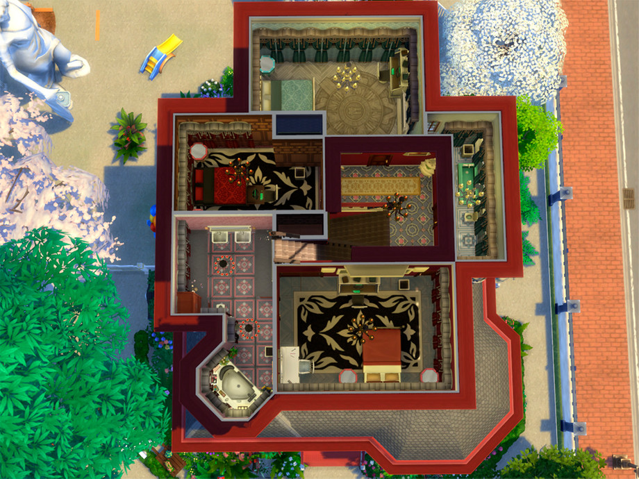 The Sims Resource | CHAOS hammersmith Mansion
