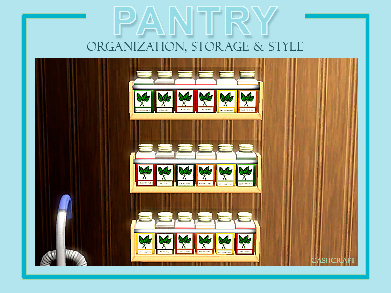 The Sims Resource | Pantry Spice Rack