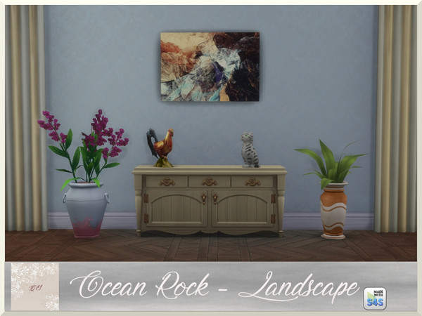 The Sims Resource | Ocean Rock - Landscape