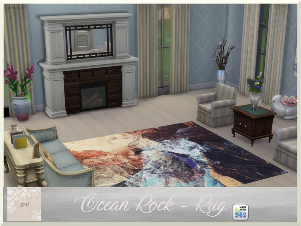 The Sims Resource | Ocean Rock - Rug