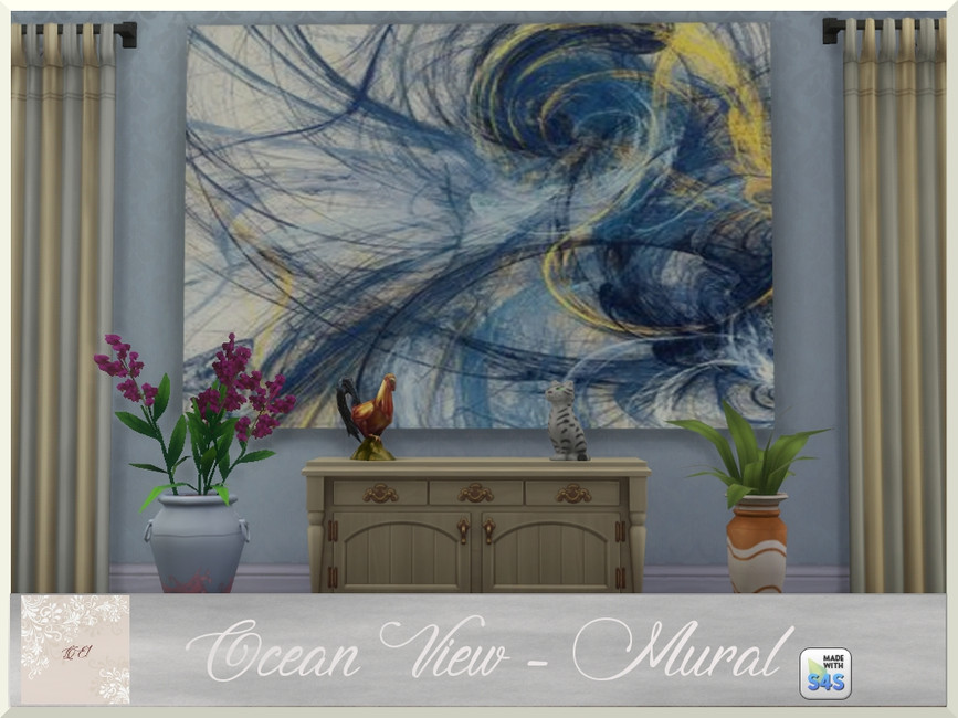 The Sims Resource - Ocean View - Mural