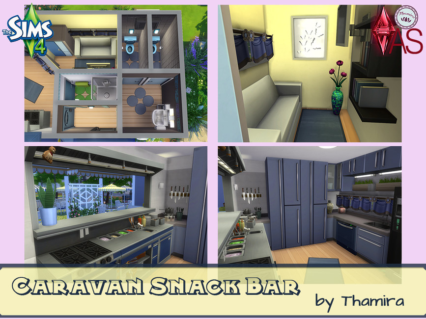 The Sims Resource - Caravan Snack Bar
