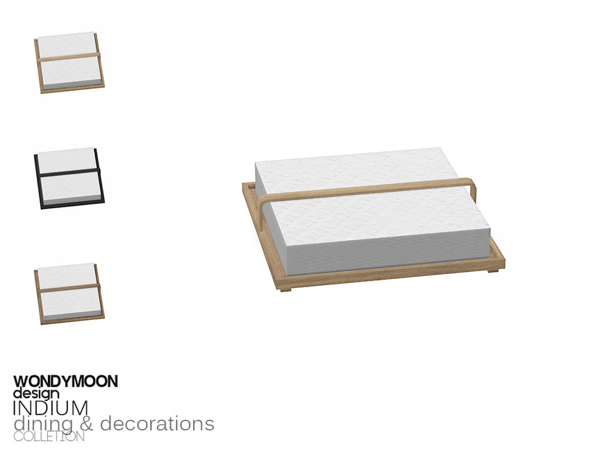 The Sims Resource - Indium Napkin Holder