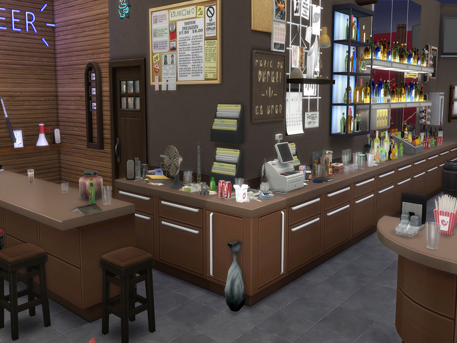 The Sims Resource | The Alibi Room ( Shameless -US )