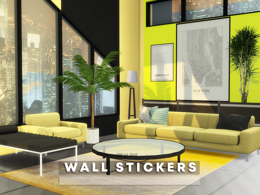 The Sims Resource - Wall Stickers