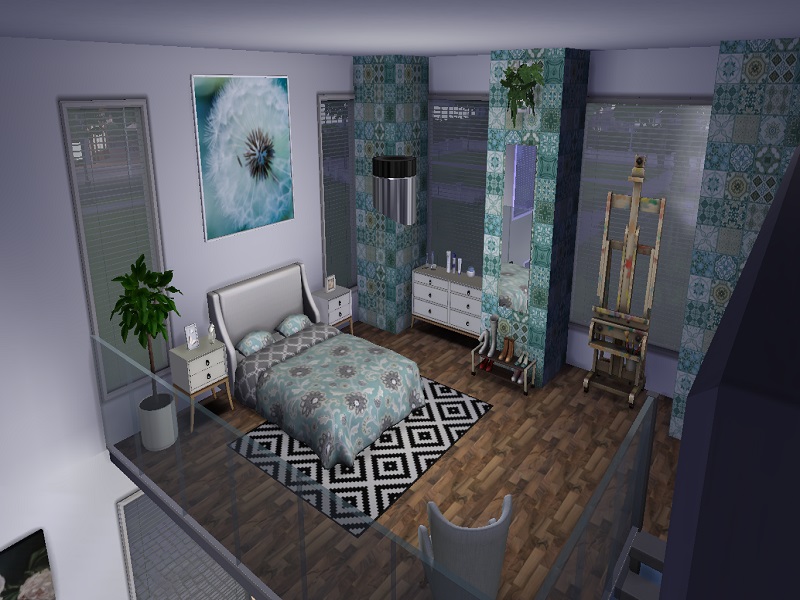 The Sims Resource | Modern Loft Home
