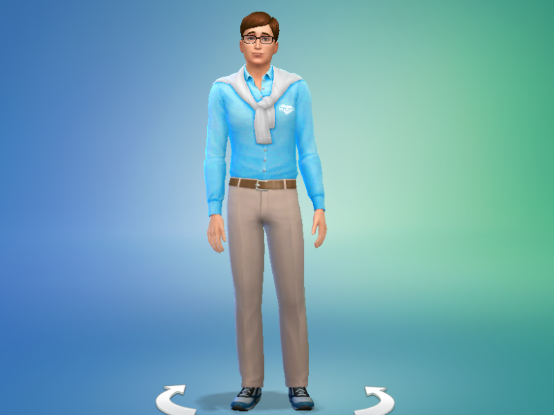 The Sims Resource | Patton Sanders' Shirt