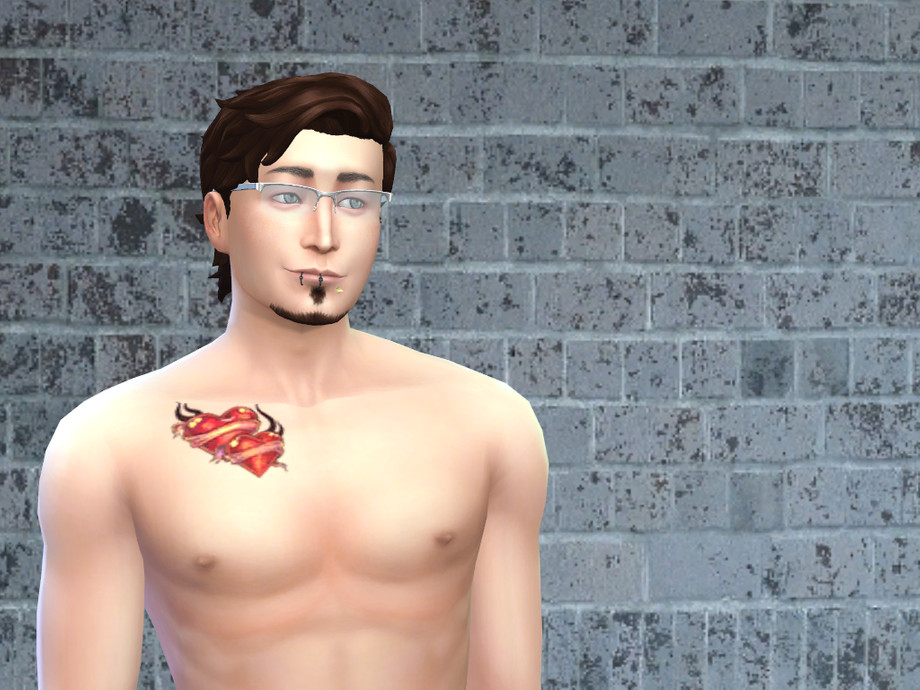 The Sims Resource | Hearts Tattoo
