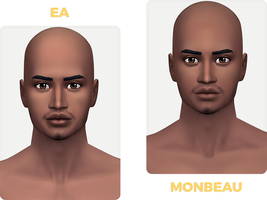 The Sims Resource | Monbeau Skinblend (Forehead Wrinkles)