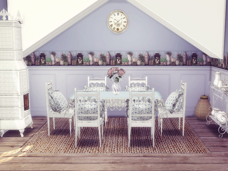 The Sims Resource | Country Chic Walls