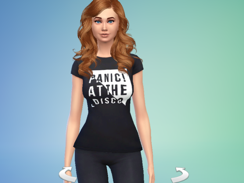 The Sims Resource | Panic! At The Disco Shirt