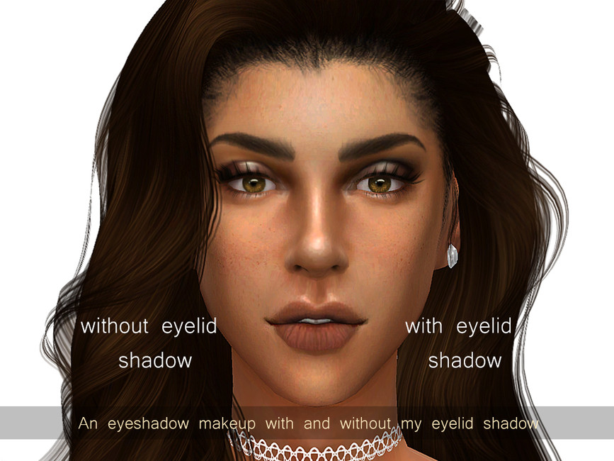 The Sims Resource - Eyelid shadow
