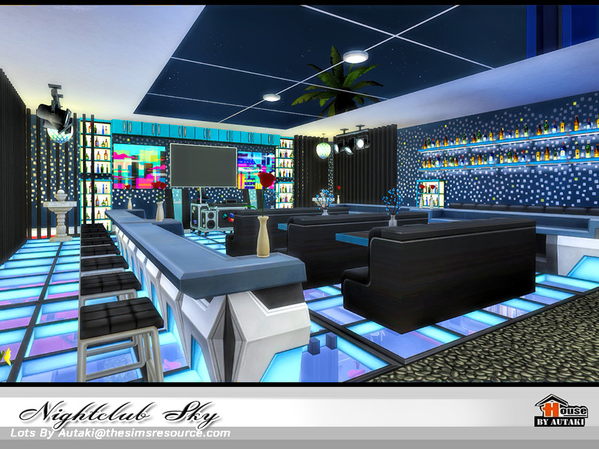 The Sims Resource - Nightclub Sky