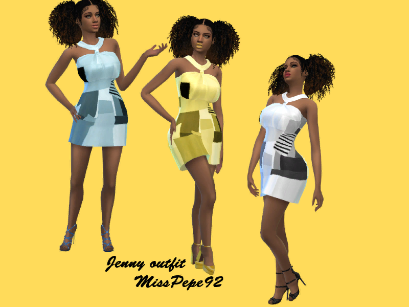 The Sims Resource | Jenny Outfit