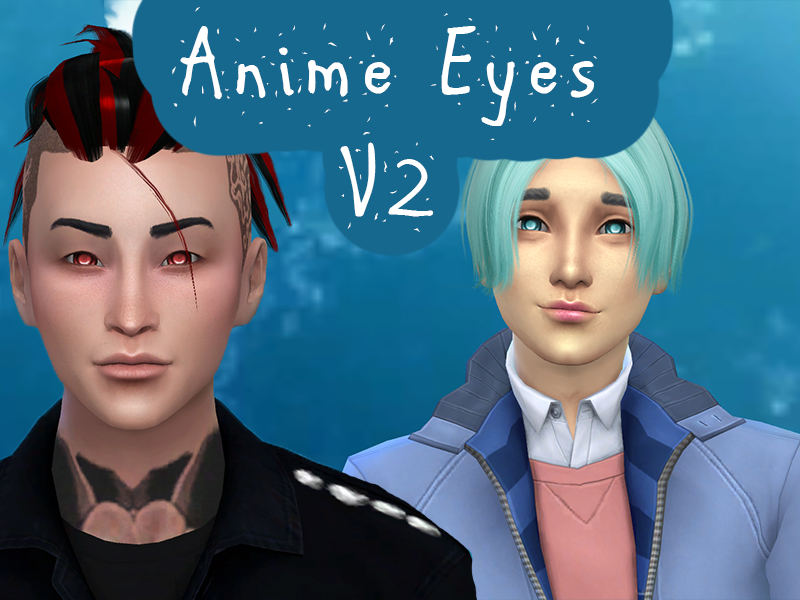 The Sims Resource | Anime Eyes V2
