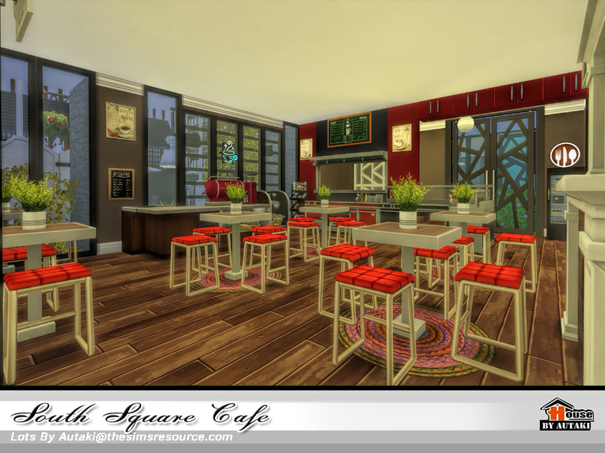 The Sims Resource - South Square Cafe