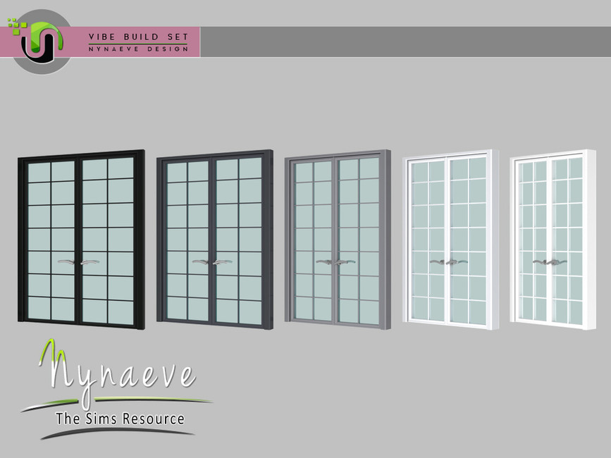 The Sims Resource - Vibe Double Door