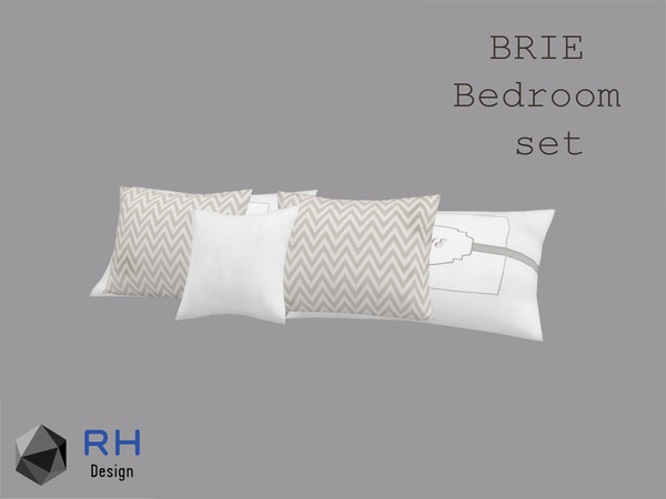 The Sims Resource | Brie Bed Pillows
