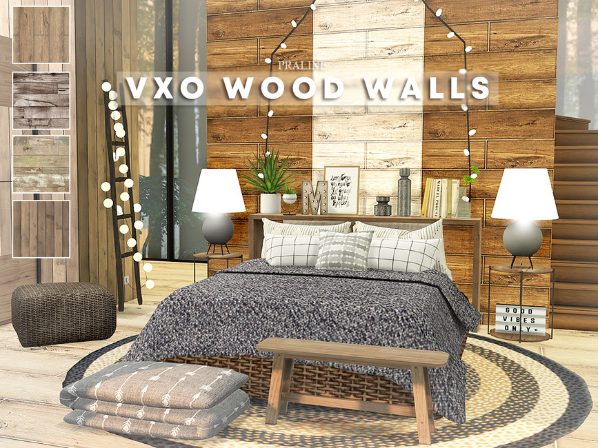The Sims Resource - VXO Wood Walls