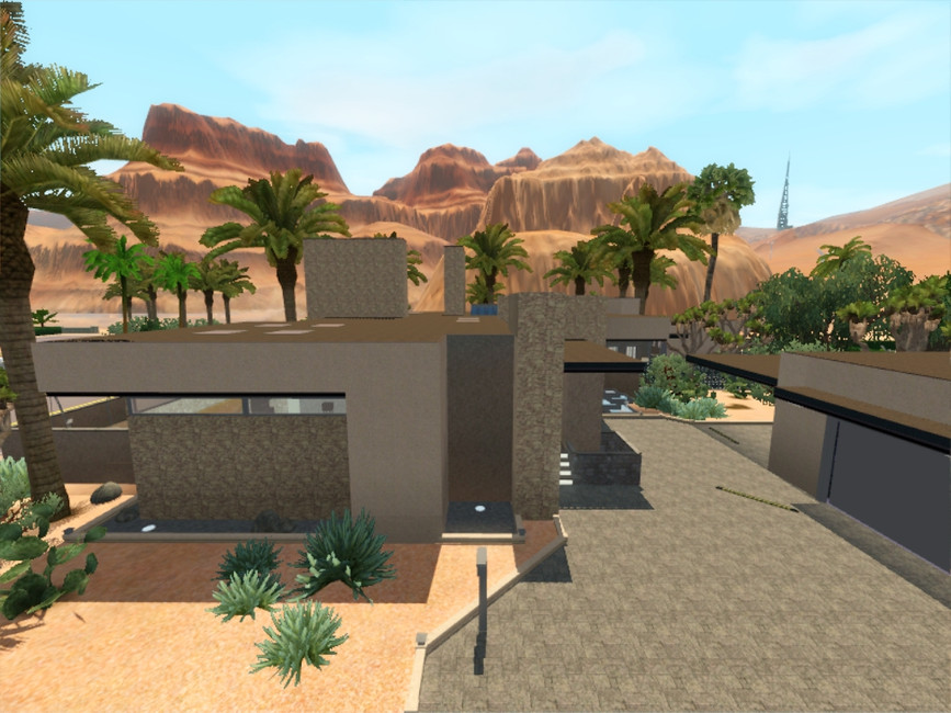 The Sims Resource - Modern Desert Home