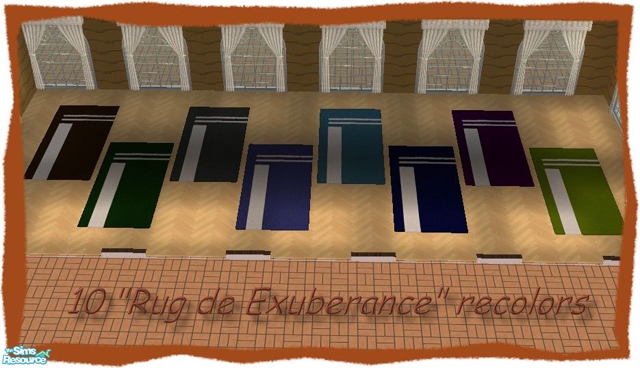 The Sims Resource - 10 recolors of