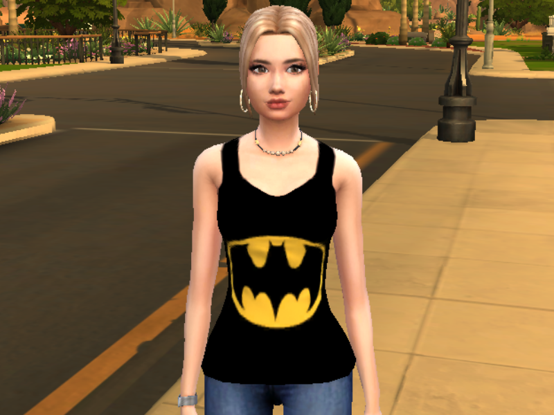 The Sims Resource | Superhero Tank Tops