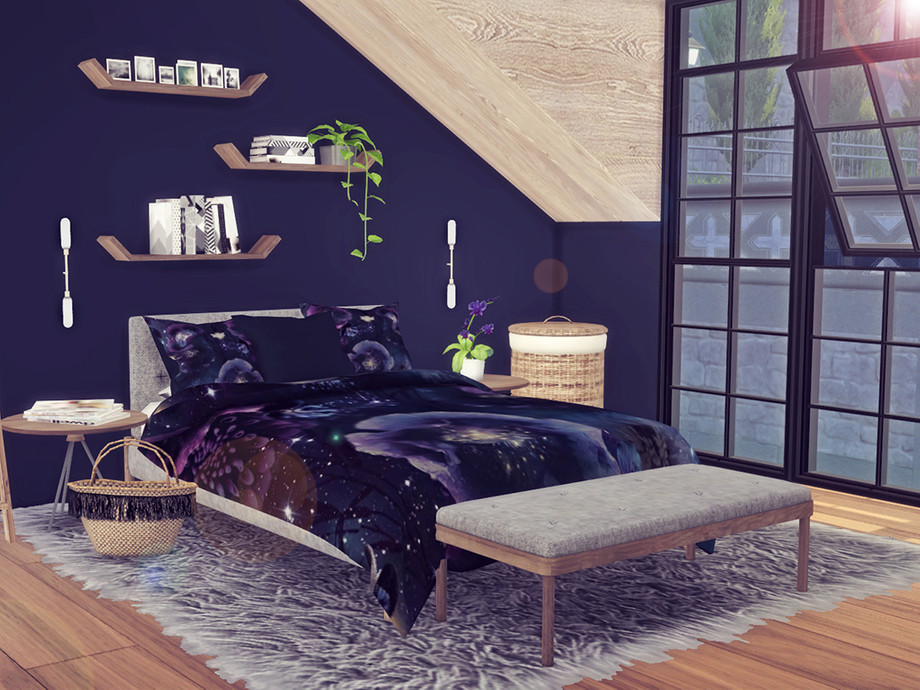 The Sims Resource | Floral Bedding 2-MESH NEEDED