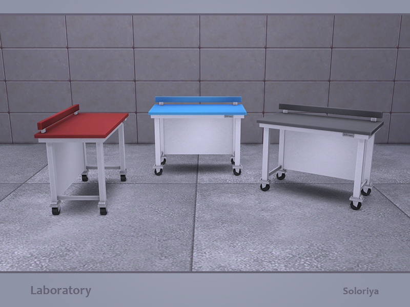 The Sims Resource | Laboratory. Small Laboratory Table