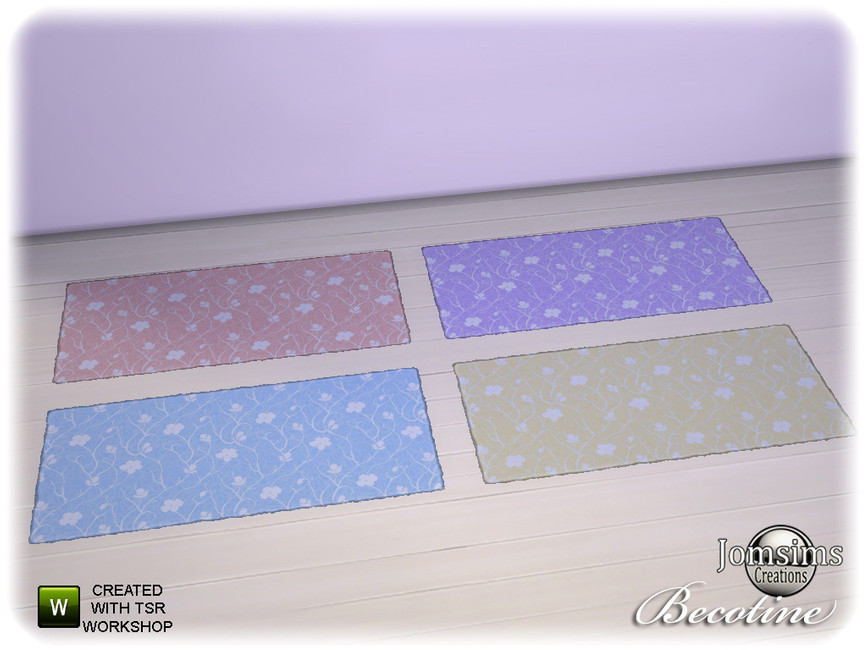 The Sims Resource - becotine bathroom rug