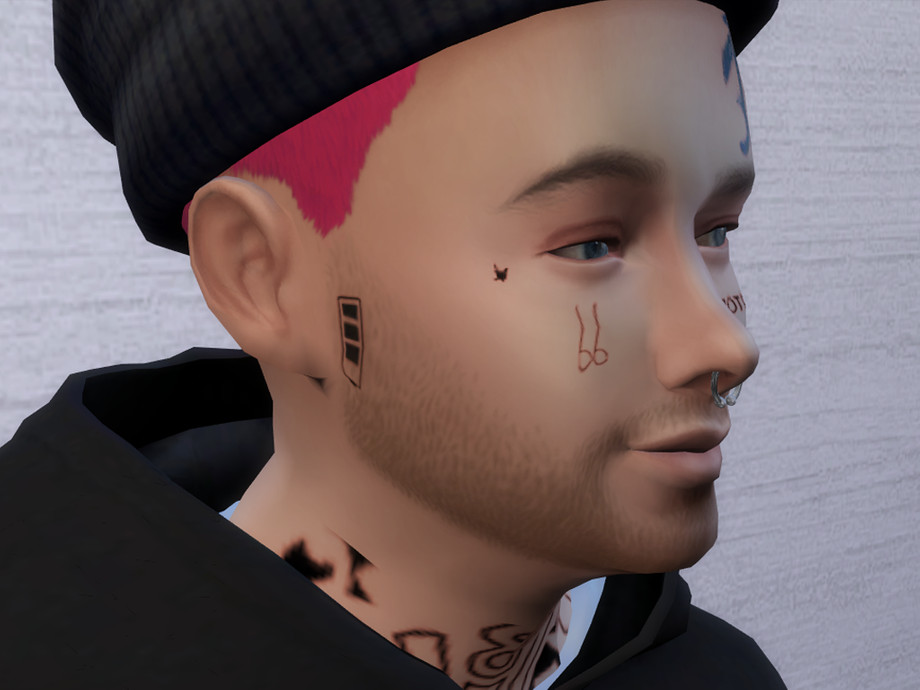 The Sims Resource | Taddl Face Tattoos