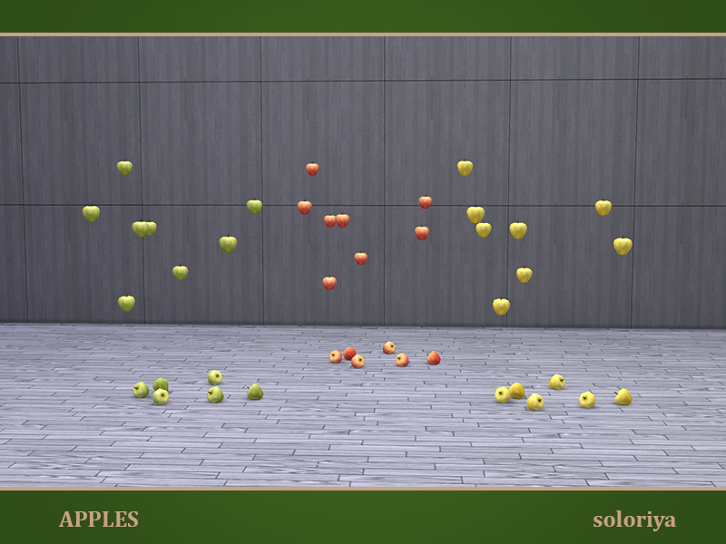 The Sims Resource | Apples. Apples for Apple Tree