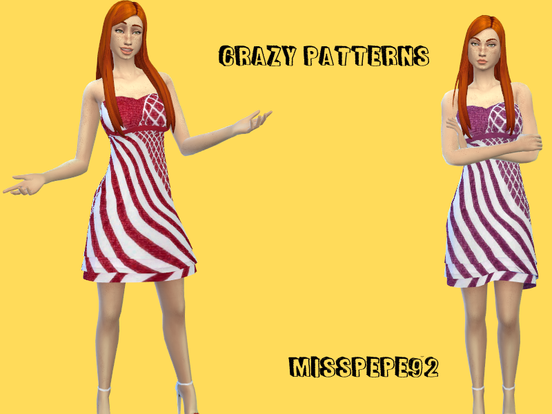 The Sims Resource | Crazy Patterns