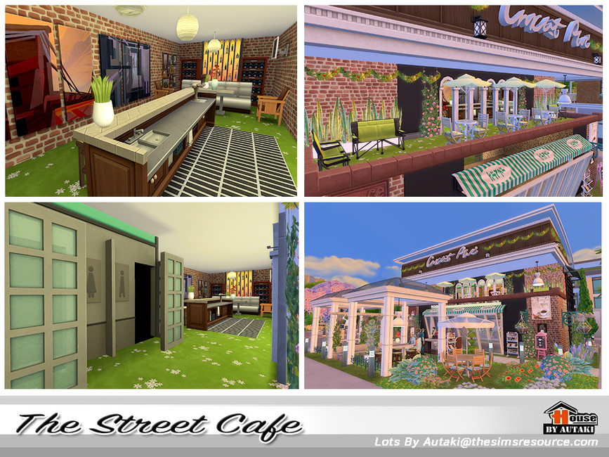 The Sims Resource - The Street Cafe
