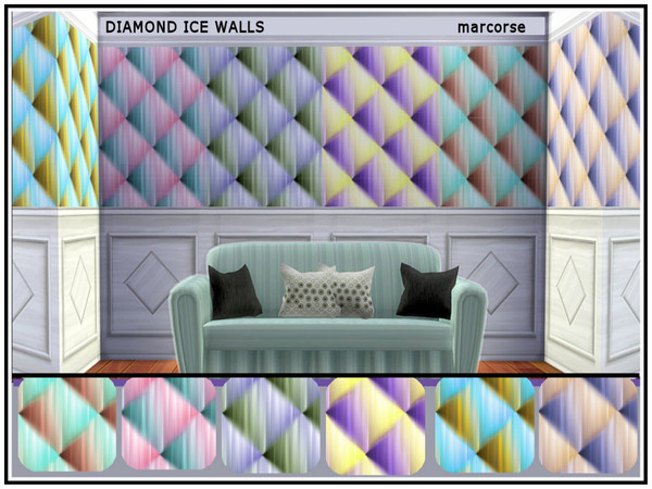 The Sims Resource | Diamond Ice Walls_marcorse